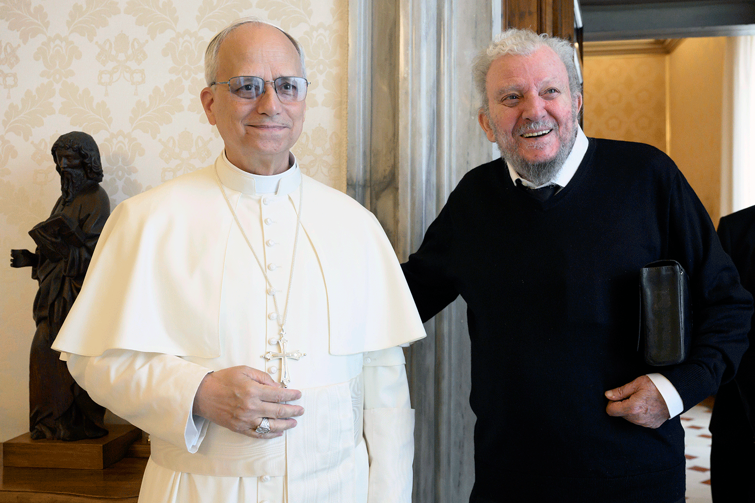 Pope Leo XIV receives Kiko Arguello, founder of the Neocatechumenal Way ...